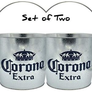 Corona | Other | Corona Beer Bucket Set Of 2 Buckets Bottle Opener ...